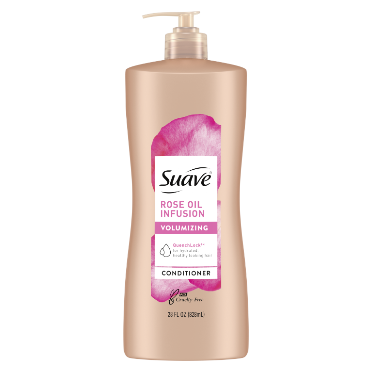 Rose Oil Infusion Volumizing Conditioner | Suave® – Suave Brands Co.