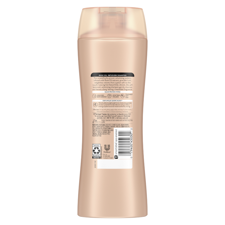Rose Oil Infusion Volumizing Shampoo | Suave® – Suave Brands Co.