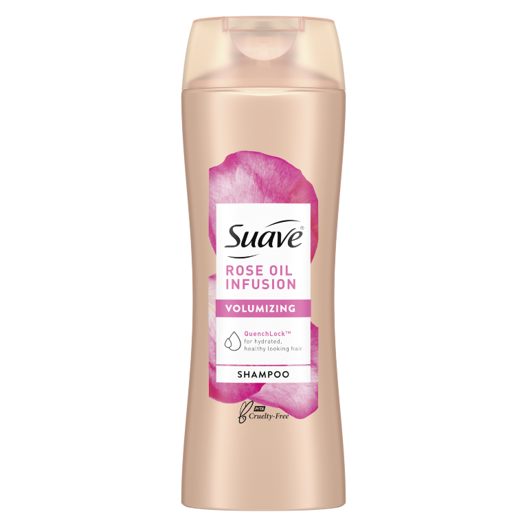 Rose Oil Infusion Volumizing Shampoo | Suave® – Suave Brands Co.
