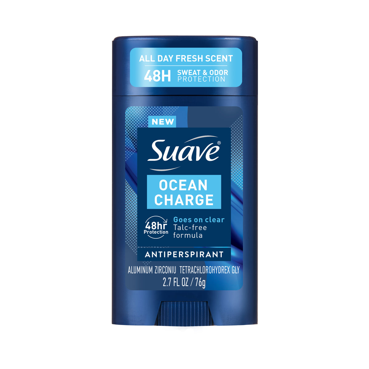 Ocean Charge Men's Antiperspirant Deodorant – Suave Brands Co.