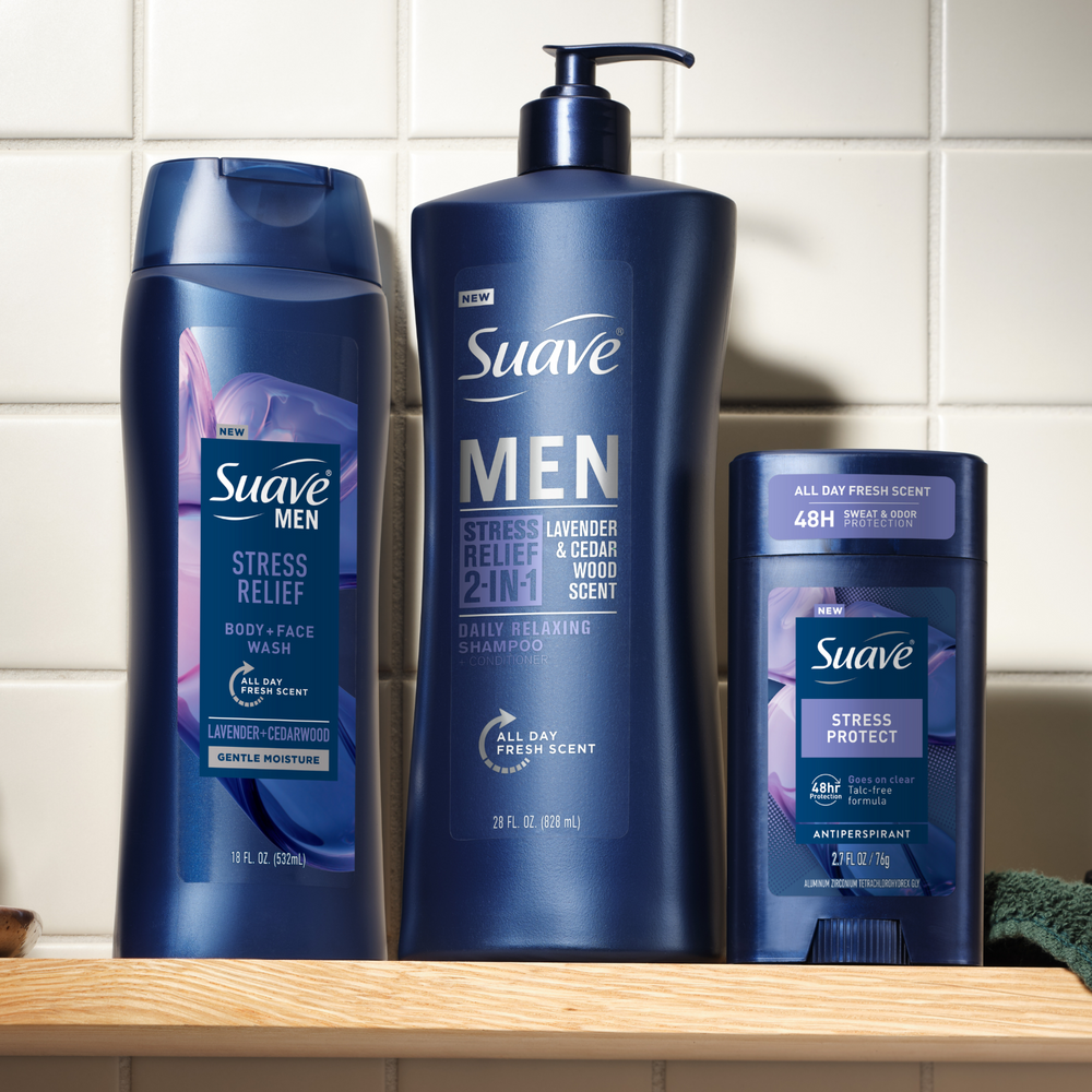 Suave men shampoo store