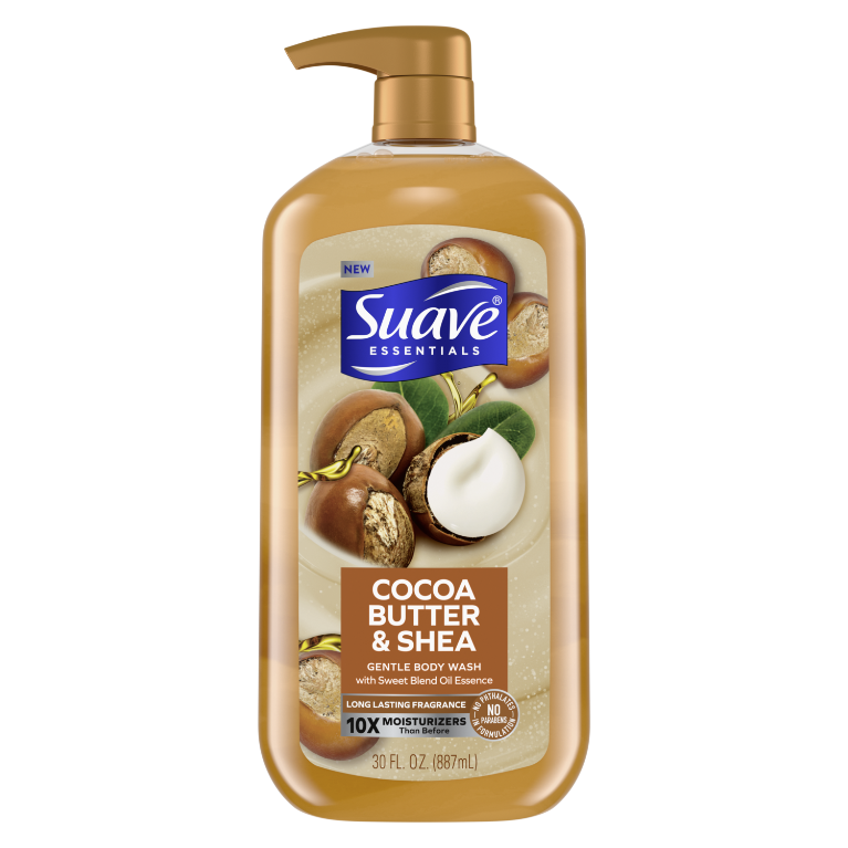 Jabón corporal de manteca de cacao y karité | Suave® – Suave Brands Co.