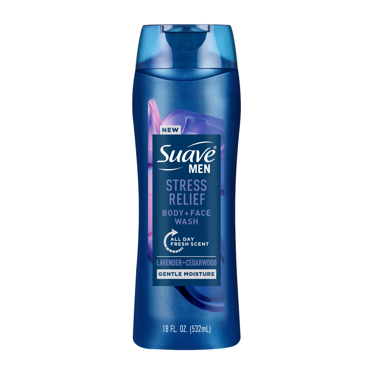 Men's Stress Relief Body + Face Wash – Suave Brands Co.